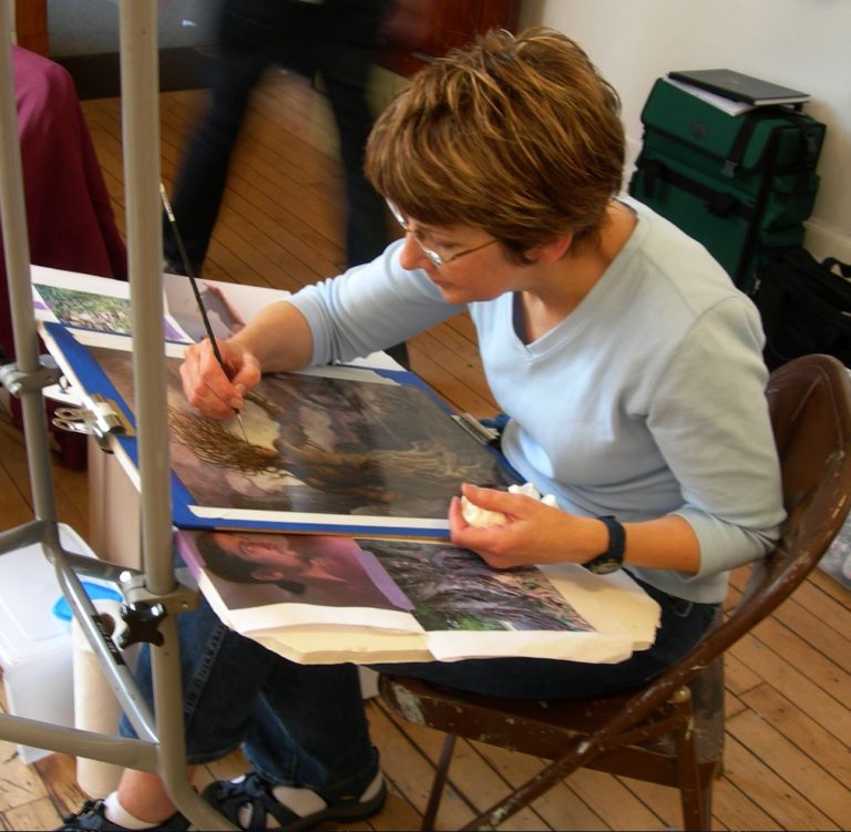 Kim Kincaid- Original Art by Marc Scheff - Every Day Original