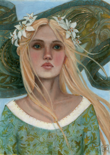 Eowyn, Lady of Rohan- Original Art by Kim Kincaid - Every Day Original