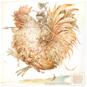 Bouncin' Buff Battle Bantam - Every Day Original