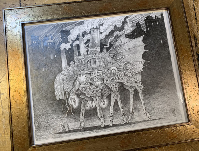 A Fancy Steam-Walker - Original Art by Sean Andrew Murray - Every Day ...