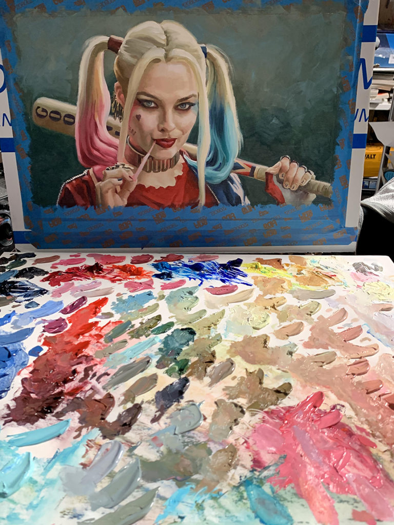 Harley Quinn- Original Art by Ron Lemen - Every Day Original