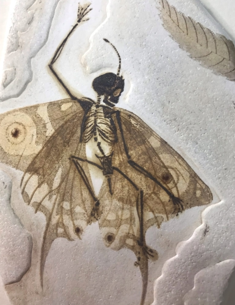 Fairy Fossil Specimen- Original Art by Nicole Grosjean - Every Day Original