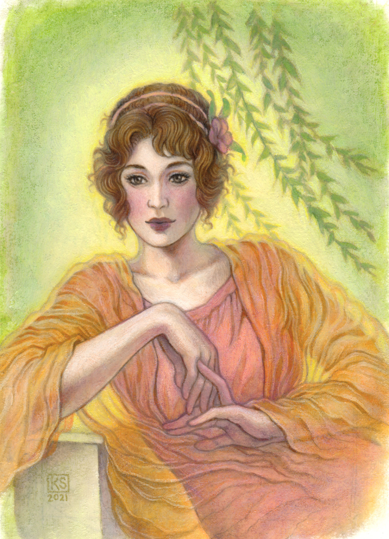Kyria - Original Art by Kaysha Siemens - Every Day Original