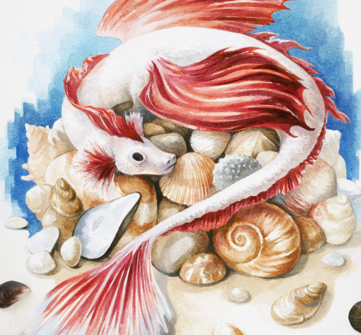 Treasure Hoard - Original Art by Evelyne Park - Every Day Original