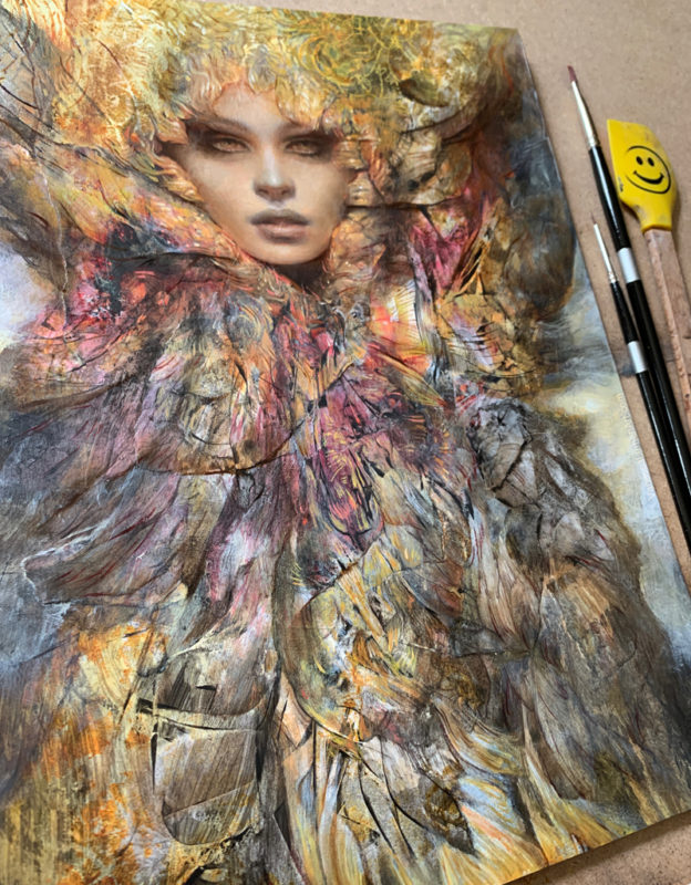 Kyra- Original Art by Vanessa Lemen - Every Day Original