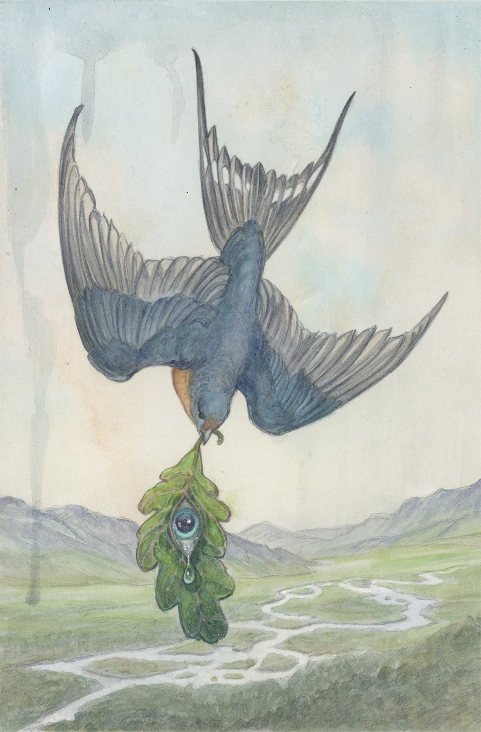 心緒 (Shinsho) - Original Art by Hope Doe - Every Day Original