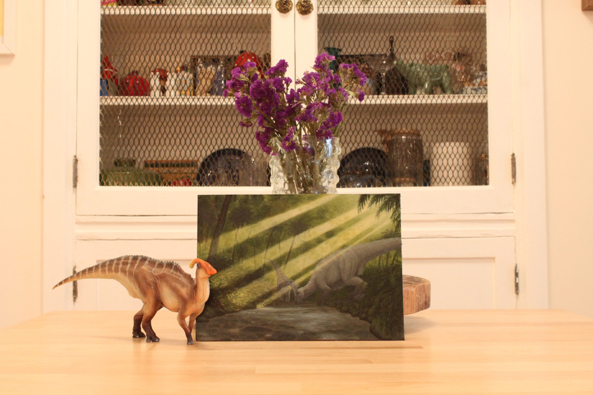 Olorotitan - Original Art by Owen Weber - Every Day Original