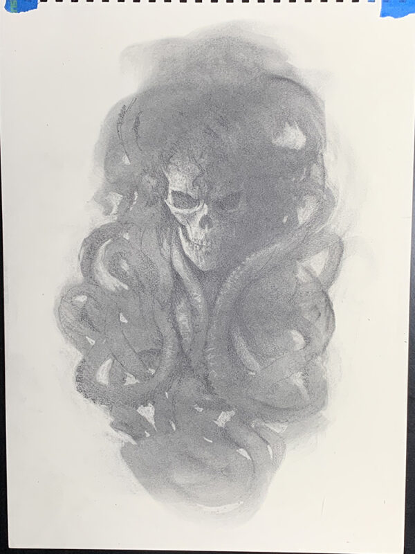 Banshee- Original Art by Travis Lewis - Every Day Original