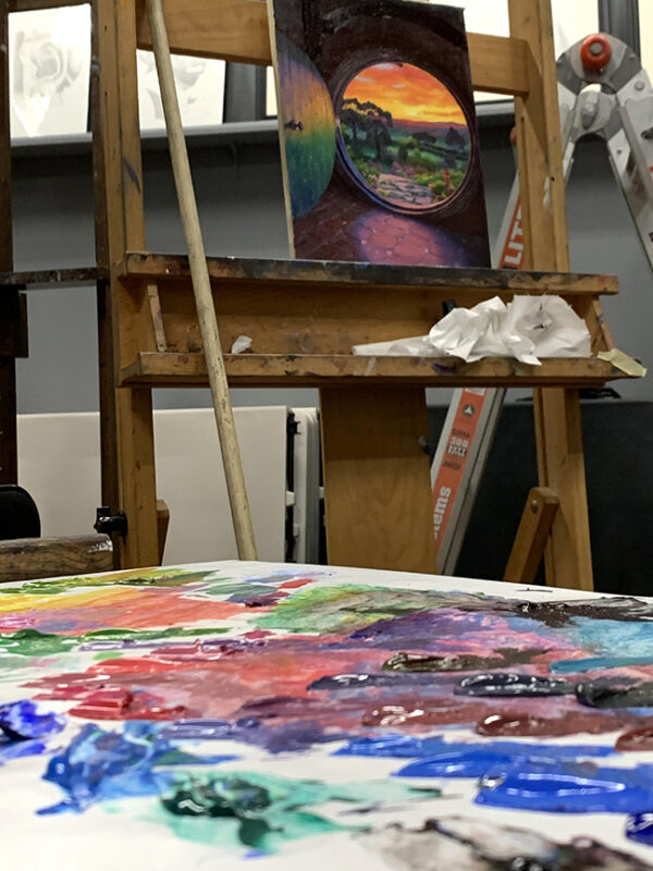 It's A Glorious Morning To Start A New Adventure!- Original Art by Ron ...