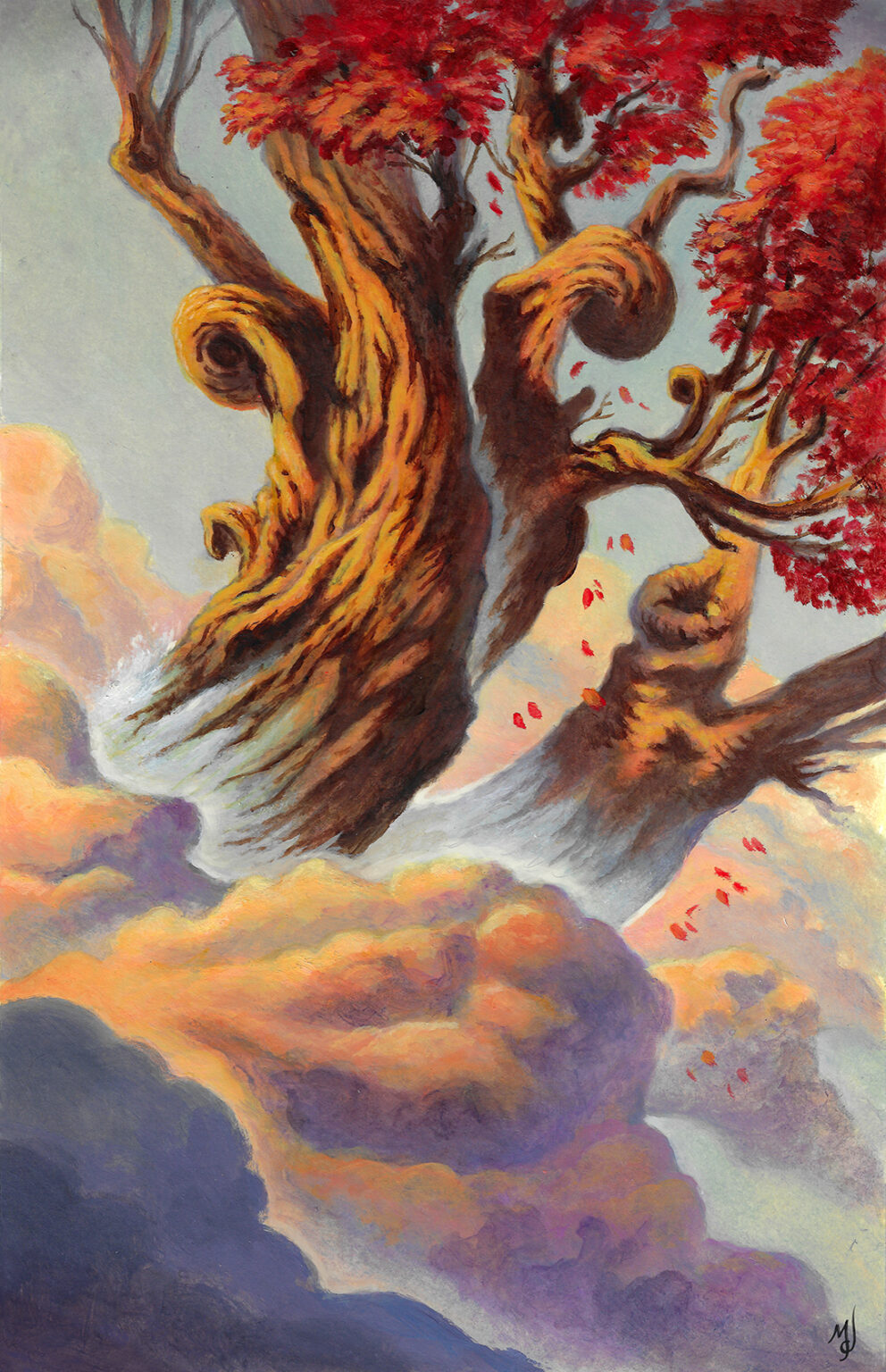 Tree of Freedom- Original Art by Matsya Das - Every Day Original