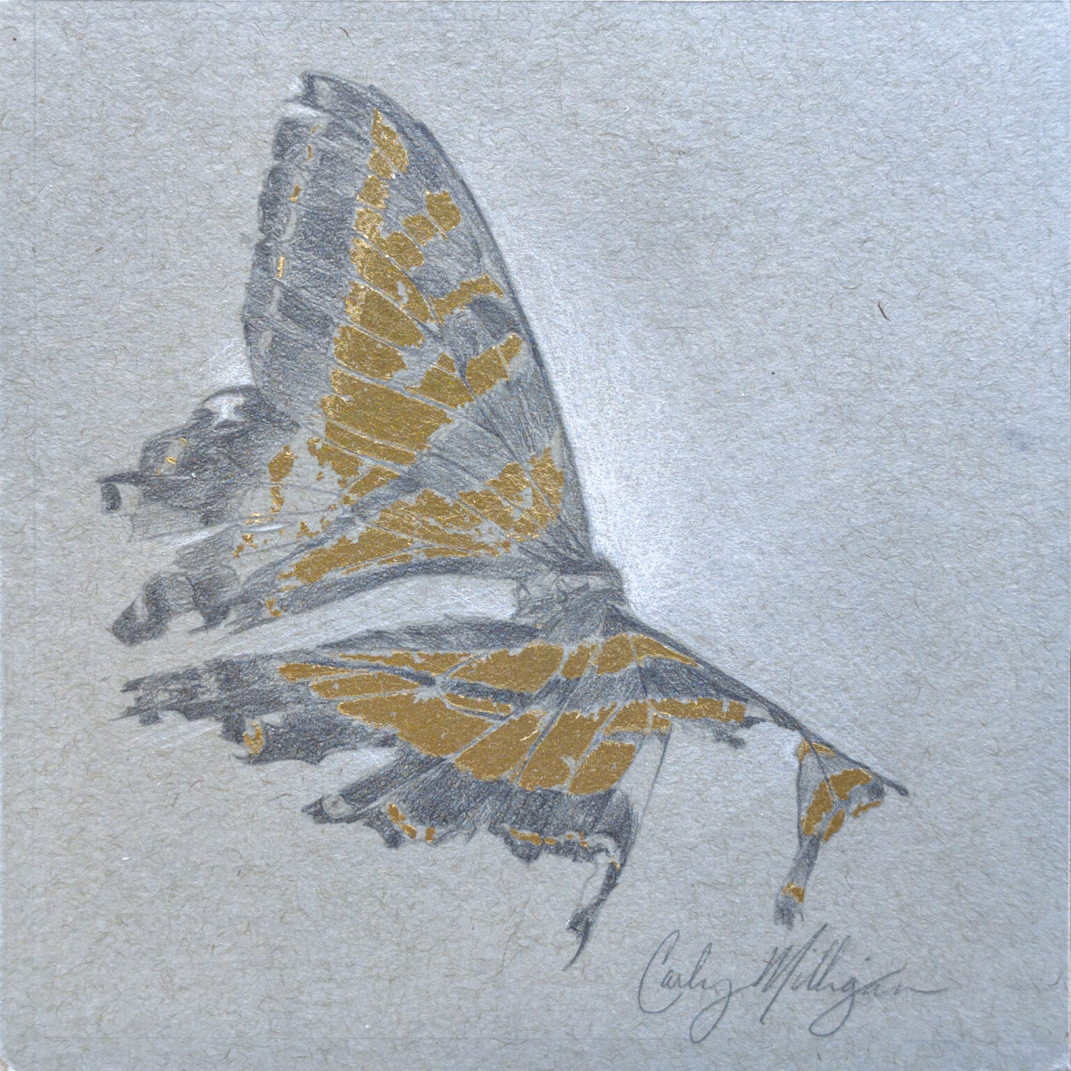 Tattered Wings- Original Art by Carly Milligan - Every Day Original