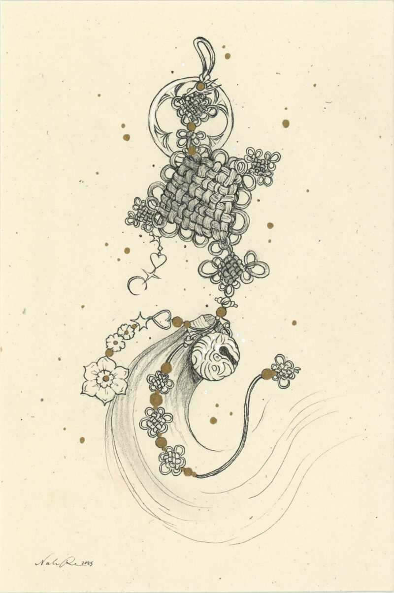 Rumi's Norigae (루미의 노리개)- Original Art by Nadia Rausa - Every Day Original